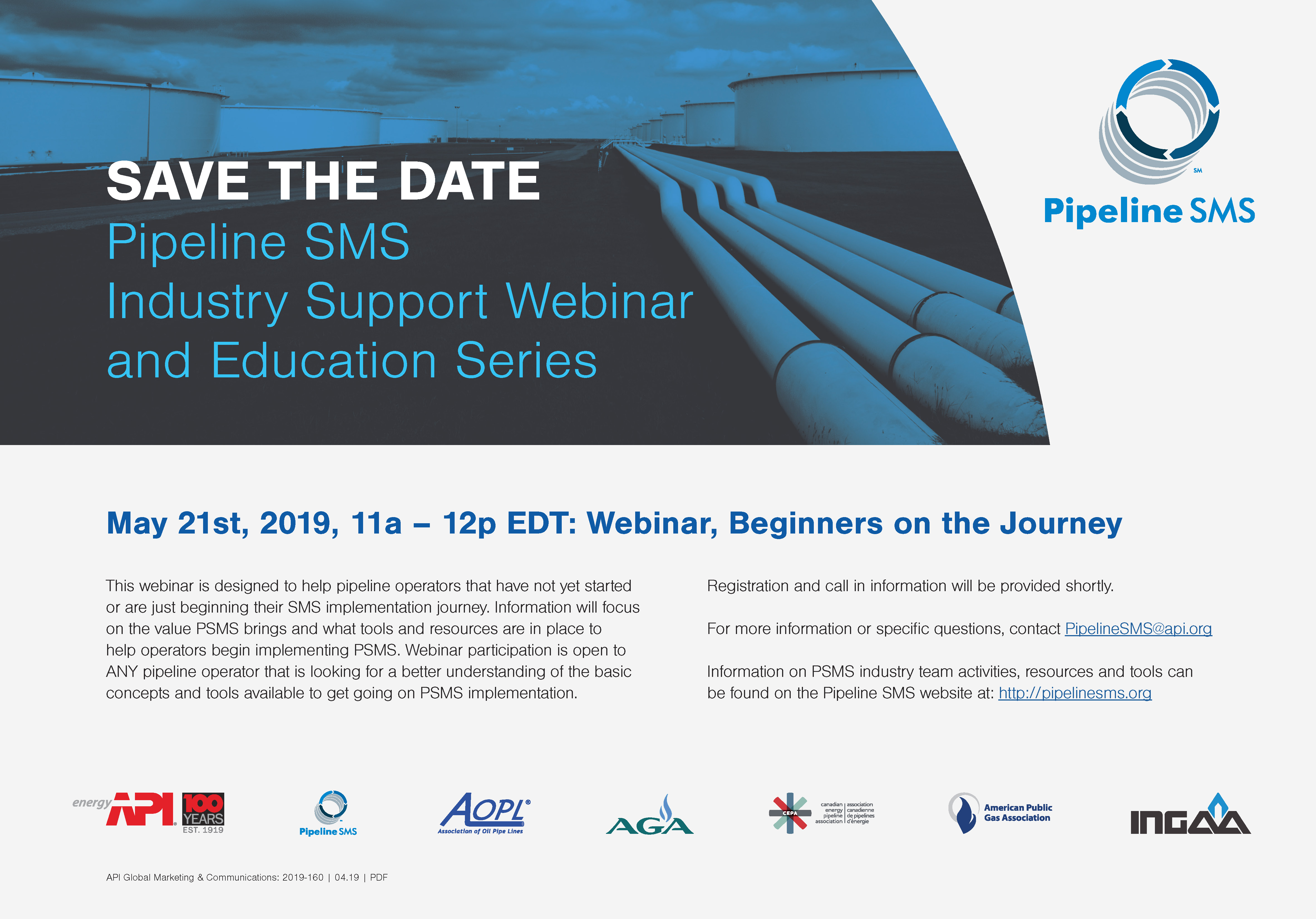 Webinar: Pipeline SMS Beginners on the Journey